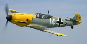 Messerschmitt Bf 109 . A German World War II fighter aircraft that was ...