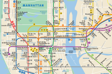 New York City MTA Unveils New Subway Map for the Five Boroughs - The ...